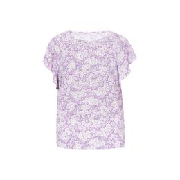 JEONA Bluse 'Fashion Look' Damen Gr&ouml;&szlig;e L lila / wei&szlig;