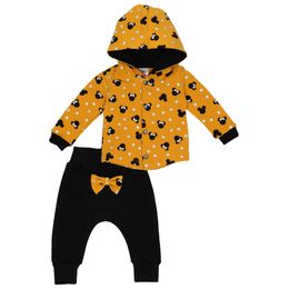 Makoma Set kids size 74 Navy / Yellow