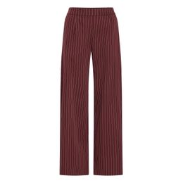 Ichi Damen Stoffhose "Damen Casual Hose IHHALLY", rot, Gr. 40, Obermaterial: 97% Polyester PES. 3% Viskose CV., Hosen
