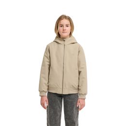 Element Jungen Outdoorjacke "Hooded Bomber Jacket Y", beige, Gr. 8, Obermaterial: 100% Polyester., Jacken