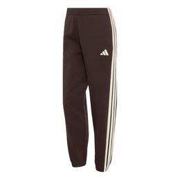 adidas Sportswear Sporthose 'Stadium' Damen Gr&ouml;&szlig;e S braun / wei&szlig;