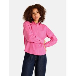 LIEBLINGSST&Uuml;CK LIEBLINGSST&Uuml;CK Damen Hemdbluse "CelinaL", pink, Gr. 38, gemustert, gestreift, Web, Obermaterial: 67% Viskose, 20% Polyamid, 13% Polyester, Blusen,