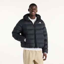 New Balance Herren Steppjacke "BOSTON PUFFER JACKET", schwarz, Gr. S, Obermaterial: 100% Polyester. Futter: 100% Polyester. Wattierung: 100%