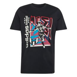 adidas Performance Funktionsshirt 'Messi' Herren Gr&ouml;&szlig;e S blau / rot / schwarz / wei&szlig;