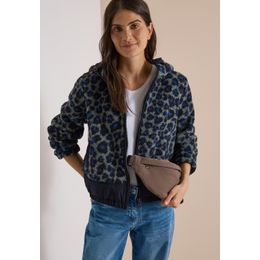 Cecil Damen Fellimitatjacke, bunt, Gr. XXL, unifarben, Web, Obermaterial: 100% Polyester. Futter: 100% Polyester. Wattierung: 100% Polyester, Jacken,