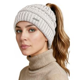 Neverless M&uuml;tze '36928' Damen Gr&ouml;&szlig;e 54/64 wei&szlig;