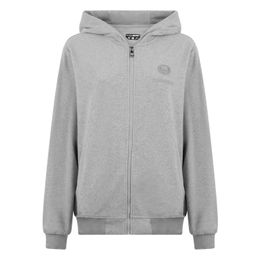 Plein Sport Herren Kapuzensweatjacke "Kapuzen-Sweatjacke", grau, Gr. XXL, Obermaterial: 47% Polyester, 38% Viskose, 15% Elasthan, Sweatjacken