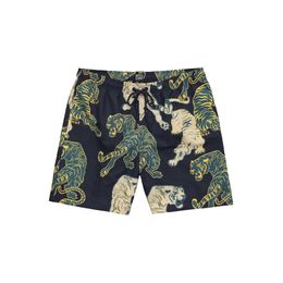 STHUGE Badeshorts Herren Gr&ouml;&szlig;e XL creme / navy / saphir / limone