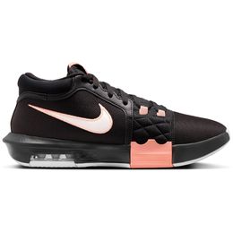 Nike Sportschuh 'Lebron Witness VIII' Herren Gr&ouml;&szlig;e 44 pfirsich / schwarz / wei&szlig;