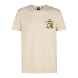 PETROL INDUSTRIES Shirt 'Magma' male size L Beige / Mixed colors