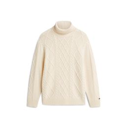 Tommy Hilfiger Pullover 'New York Label' Herren Gr&ouml;&szlig;e S creme