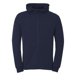 Kempa Herren Trainingsjacke "Kapuzenjacke STMNT", blau, Gr. XXXL, Obermaterial: 72% Baumwolle CO(Bio). 28% Polyester Pol. recyc.., Jacken