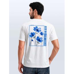 Neverless Shirt 'Lumineus' Herren Gr&ouml;&szlig;e XS wei&szlig;