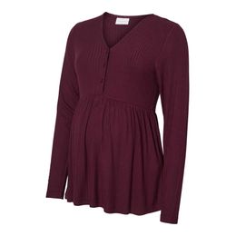 MAMALICIOUS Umstand Shirt Damen Gr&ouml;&szlig;e XL weinrot
