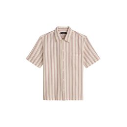 Marc O'Polo Marc O'Polo Button Up Shirt male size XXL Beige / Dark pink