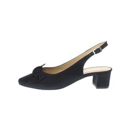 Xaver Luis Schuhmanufaktur Slingpumps 'ISAR' Damen Gr&ouml;&szlig;e 37 dunkelblau