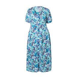 Ulla Popken Kleid Damen Gr&ouml;&szlig;e 42 marine / navy Sommerkleid