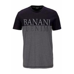 Bruno Banani T-Shirt Herren Gr&ouml;&szlig;e S dunkelgrau / schwarz