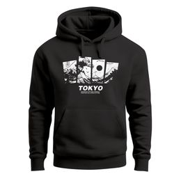 Neverless Sweatshirt 'Tokyo Wave' Herren Gr&ouml;&szlig;e M schwarz