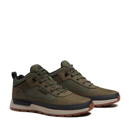 Timberland Herren Sneaker "FIELD TREKKER - LOW LACE SNEAKER", Gr. 44,5dunkelgr&uuml;n nubuck, Leder, Schuhe, Wintersneaker, Sneaker, Winterschuhe