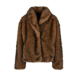 Urban Classics Winter Jacket female size XL Brown
