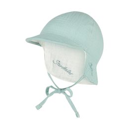 Sterntaler Schirmm&uuml;tze Jungen Gr&ouml;&szlig;e 37 t&uuml;rkis