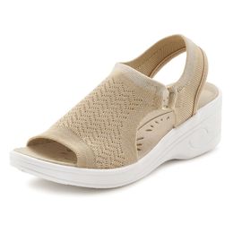 Vivance By Lascana Sandale Damen Gr&ouml;&szlig;e 38 beige