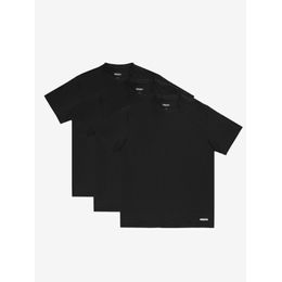 Prosto T-Shirt Herren Gr&ouml;&szlig;e M schwarz / wei&szlig;