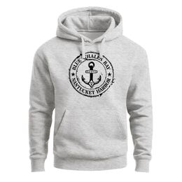 Neverless Sweatshirt 'Vintage Anker' Herren Gr&ouml;&szlig;e 4XL grau