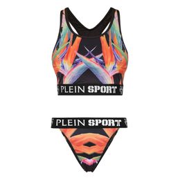 Plein Sport Bikini 'Flowers' Damen Gr&ouml;&szlig;e XS mischfarben / schwarz