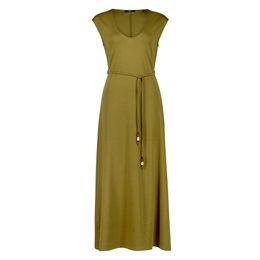 Zero Maxikleid mit G&uuml;rtel Damen Gr&ouml;&szlig;e 38 gr&uuml;n Sommerkleid