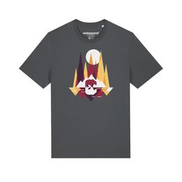 Watapparel T-Shirt ' Von B&auml;ren und Bergen ' Herren Gr&ouml;&szlig;e M anthrazit / mischfarben