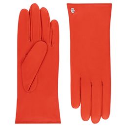 Roeckl Lederhandschuhe 'HAMBURG' Damen Gr&ouml;&szlig;e M mandarine