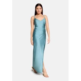 Vera Mont Damen Abendkleid "Damen figurbetont", blau, Gr. 36, Jersey, Obermaterial: 82% Polyamid, 18% Elasthan. Futter: 100% Polyester, Kleider,
