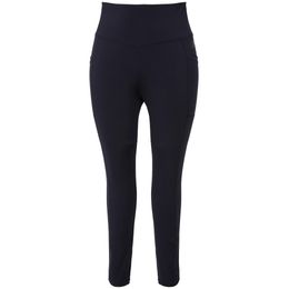 Ulla Popken Leggings female size L/XL marine blue
