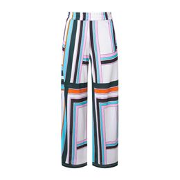 Ulla Popken Hose Damen Gr&ouml;&szlig;e 42/44 mischfarben / wei&szlig;