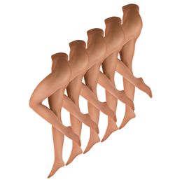 Nur Die Feinstrumpfhose ' Tanzstrumpfhose 70 DEN ' Damen Gr&ouml;&szlig;e L/XL beige