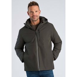 JACK'S INN 54 JACK&rsquo;S Herren Parka "Parka Comfort Fit", grau, Gr. XXXL, unifarben, Obermaterial: 88% Polyester, 12% Elasthan. Futter: 100% Polyester. F&uuml;llung: 100%