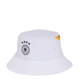 adidas Performance Sporthut 'Deutschland' Damen Gr&ouml;&szlig;e 56/57 dunkelgelb / rot / schwarz / wei&szlig;
