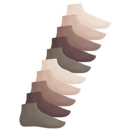 Footstar Socken 'EVERYDAY!' Damen Gr&ouml;&szlig;e 39/42 beige