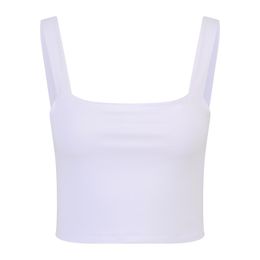 Urban Classics Damen T-Shirt "Urban Classics Damen Ladies Cropped Top 2-Pack", wei&szlig;, Gr. S, unifarben, 95% Baumwolle, 5% Elasthan, Shirts