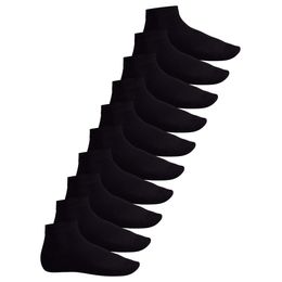 Footstar Socken 'EVERYDAY!' Damen Gr&ouml;&szlig;e 43/46 schwarz