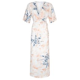 Chic By Lirette Kleid 'Kimono Lotus Contadora' Damen Gr&ouml;&szlig;e 40 champagner Sommerkleid
