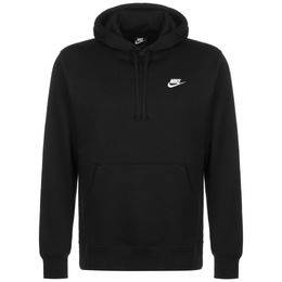 Nike Sportswear Sweatshirt 'Club Fleece' male size XS Black / White