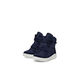 Ecco M&auml;dchen Klettboot "Ecco URBAN SNOWBOARDER", Gr. 34, blau, Leder, Textil, Schuhe, Winterboots, Winterstiefel, Snowboots mit GORE-TEX