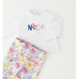 MINIBANDA M&auml;dchen Shorts "BABY GIRL SET", bunt, Gr. 80, 95% Baumwolle, 5% Elasthan, Hosen