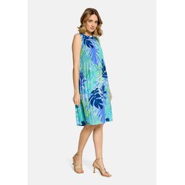 Betty Barclay Damen Plisseekleid "Damen ohne Arm", bunt, Gr. 38, Obermaterial: 100% Polyester. Futter: 65% Polyester, 35% Viskose, Kleider
