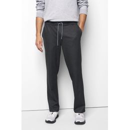 MEYER Herren Chinos "M5 Loose 2-6510", grau, Gr. 32, unifarben, 56% Polyester, 40% Viskose, 4% Elasthan, Hosen, in modischer Loose Passform M5 Serie