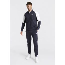 Puma Herren Trainingsanzug "POLY BASEBALL SUIT", blau, Gr. XXL, unifarben, Trikot, Obermaterial: 100% Polyester, Sportanz&uuml;ge, Set, f&uuml;r Sportmode und