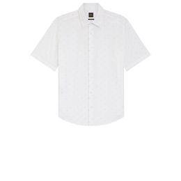 BOSS Button Up Shirt 'Rash' male size XL Jade / White